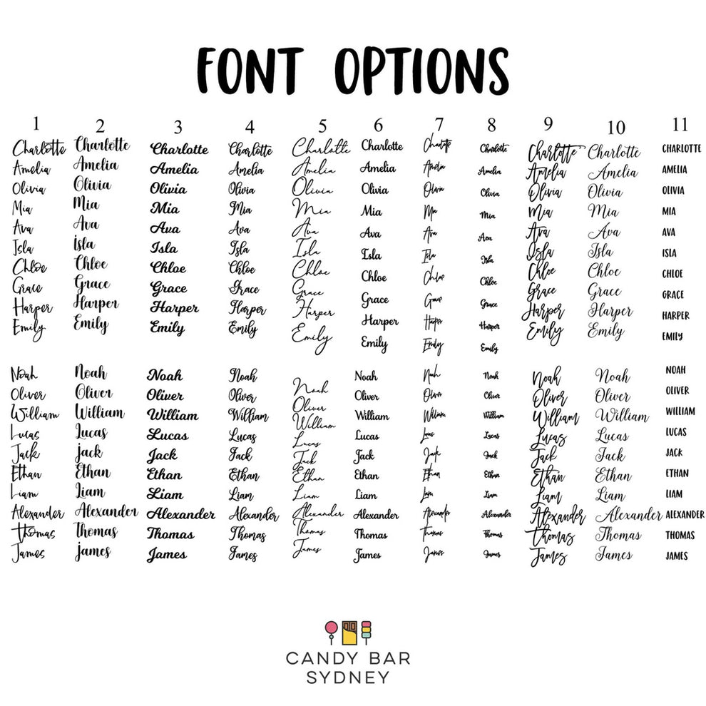 Gold Acrylic Custom Name Script Plaque – Letterfy